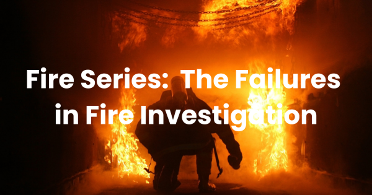 Fire investigation, Fire, Forensic science, Fire scene, criminal law ...