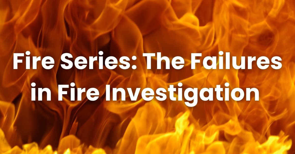 Fire investigation, Fire, Forensic science, Fire scene, criminal law ...